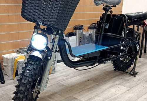 Электровелосипед Монстр Black X 1000W/60V/30Ah