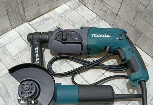 Перфоратор Makita 2470 + ушм болгарка Makita 9558