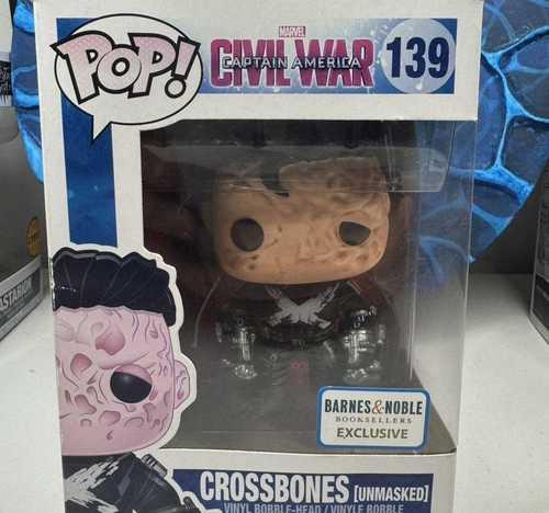 Funko Pop Crossbones Unmasked # 139