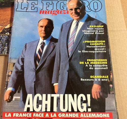 Журнал Le Figaro 1990 г