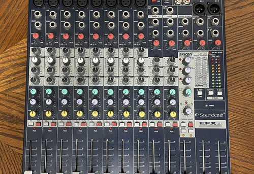 Микшерный пульт soundcraft EFX8