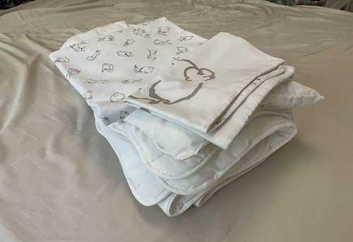 Постельное белье ikea,икея,одеяло,подушка детское