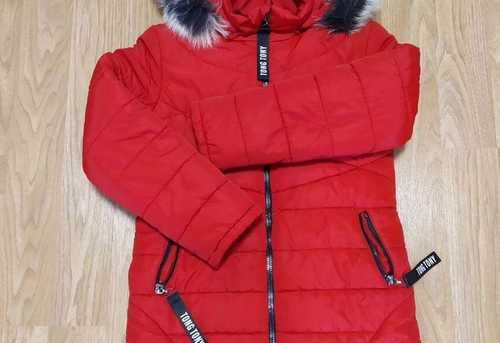 Парка-куртка на девочку р. 152-158 см