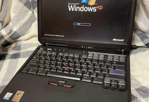 Ноутбук 14" IBM ThinkPad R40, 40 ГБ, Pentium M, ATI Mobility Radeon 7500