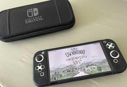 Nintendo switch oled прошитая чип