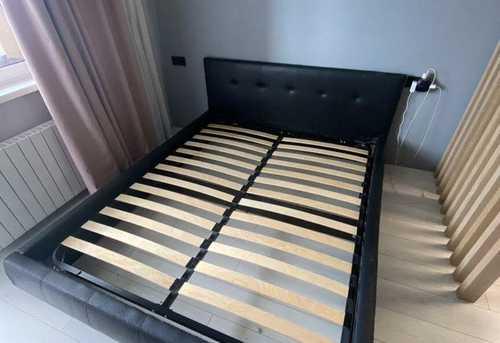 Кровать двухспальная 160 200 без матраса