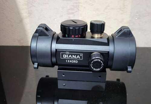 Коллиматорный прицел Diana 1x40RD с магнифером x3