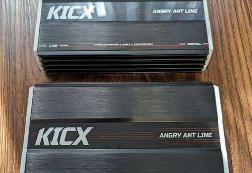 4х канальный усилитель kicx angry ant 4.150