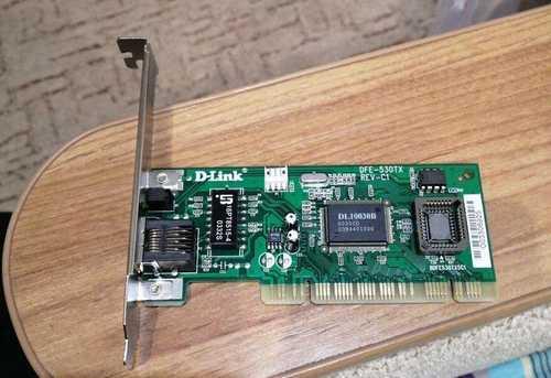 Сетевая карта PCI D-link DFE-530TX