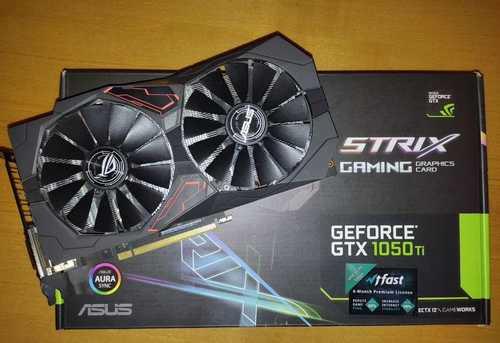 Видеокарта Asus GeForce GTX 1050 Ti ROG strix