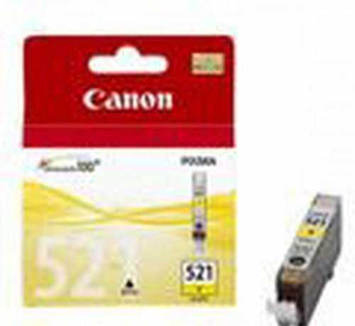 Картридж Canon CLI-521 Yellow желтый 2936B004