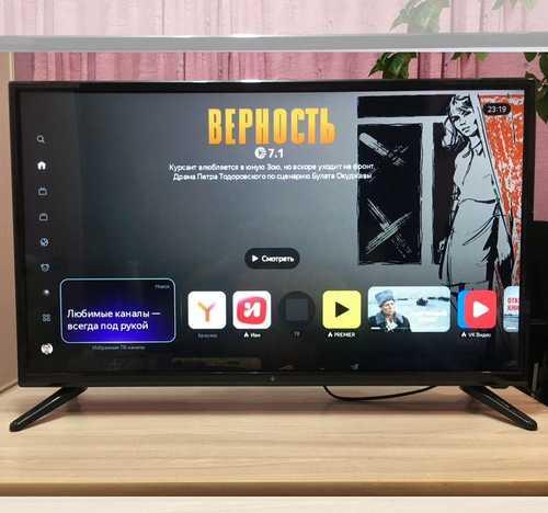Dexp 32" 81см SMART TV WiFi T2 Android 11