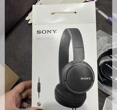 Проводные наушники sony mdr-zx110ap