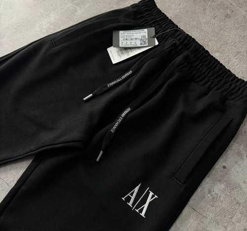 Спортивные брюки Armani Exchange черные мужские