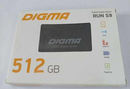 Жёсткий диск SSD 512Gb gidma run s9