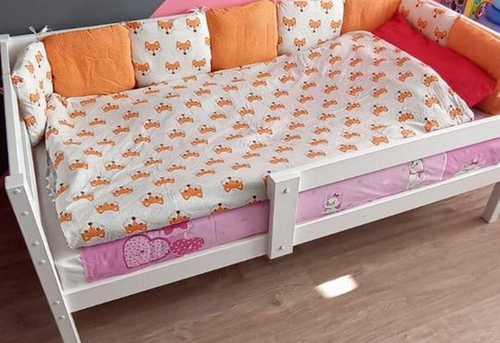 Детская кроватка с бортиком Соня