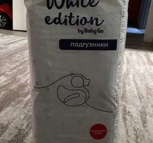 Подгузники white edition