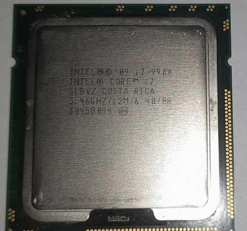 Процессор intel core i7-990X