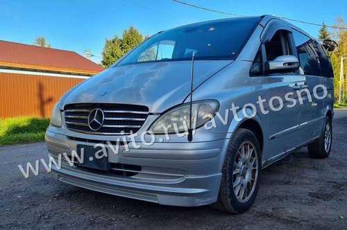 Бампер передний пороги wald W639 Vito Viano