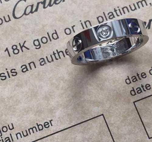 Обручальное кольцо Cartier Love, 1 бр. 0,13ct