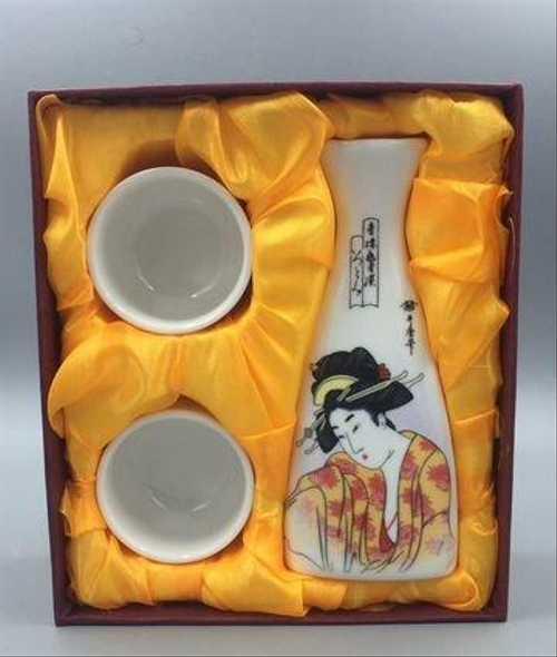 Набор для сакэ кувшин чашки Япония саке