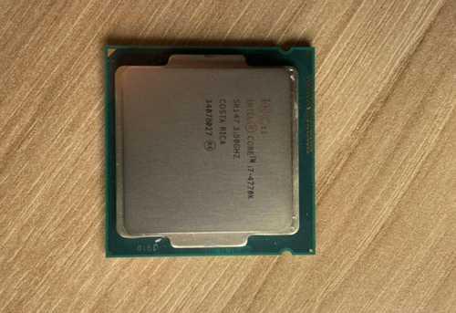 Процессор intel core I7 4770k