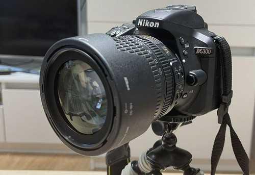 Фотоаппарат Nikon D5300 + объектив Nikkor 18-105