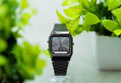 Наручные часы casio vintage AQ230 черные