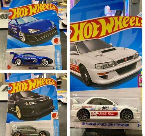 Hot wheels subaru