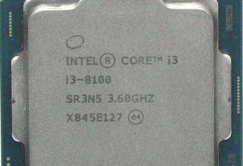 Процессор Intel Core i3-8100 3.6 Ghz Socket 1151