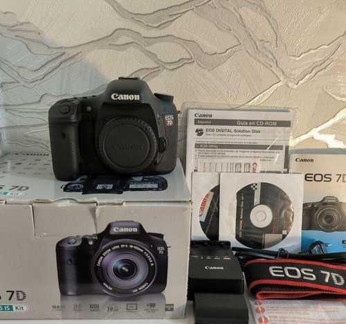 Canon eos 7d body (пробег 16тыс) Гарантия