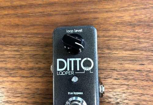 Гитарная педаль looper Ditto tc electronic