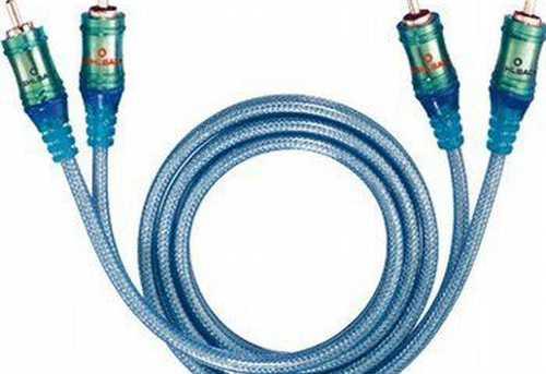 Кабель аналоговый oehlbach ICE blue 92022 2RCA 2 m