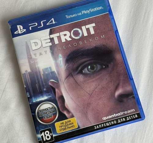 Detroit become human PS4 (PS5) диск