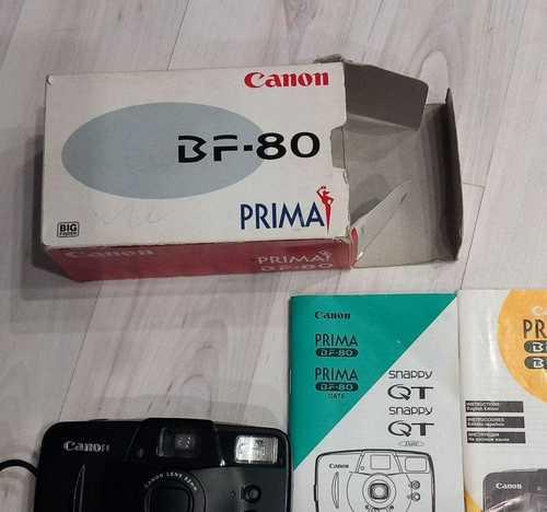 Пленочный фотоаппарат canon prima bf-80