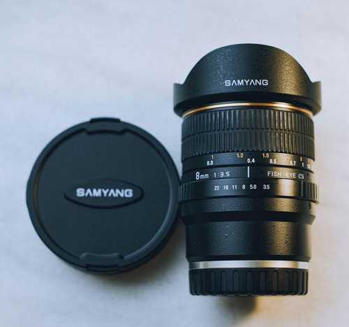 Samyang fisheye 8mm f3.5 sony e