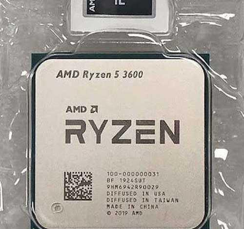 Процессор Ryzen 5 3600 6/12