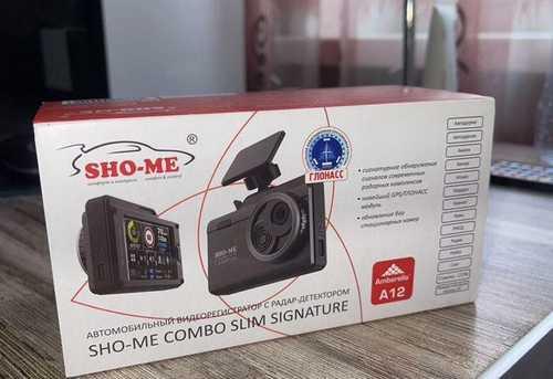 Видеорегистратор SHO-ME combo slim signature