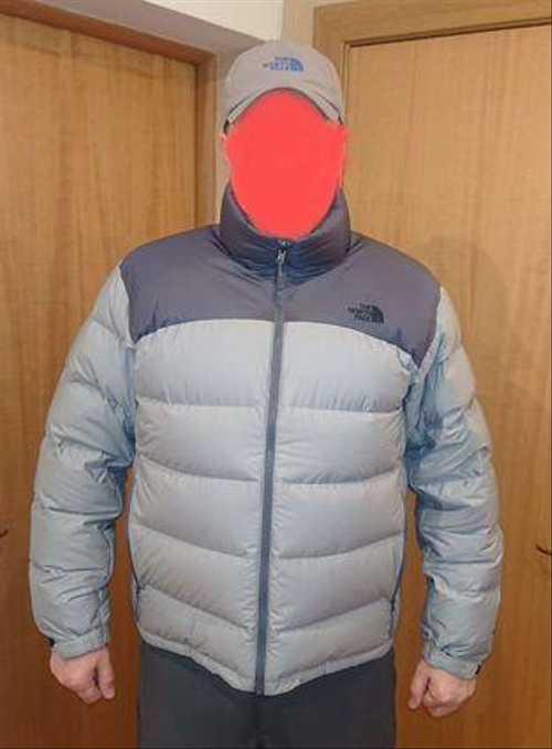 The north face пуховик, размер XL