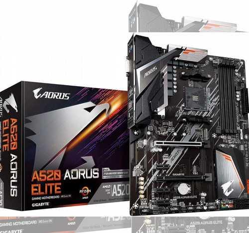 Новая Gigabyte A520 Aorus Elite (Socket AM4)