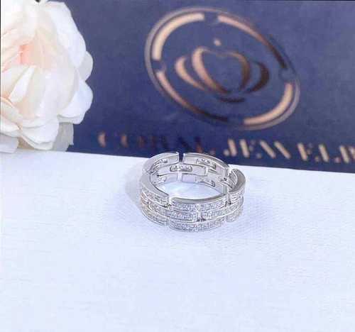 Кольцо Cartier Maillon Panthere из бел.золота 1,77ct