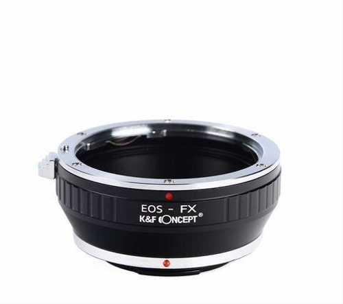 Переходник адаптер Canon EF (EOS) - Fujifilm X