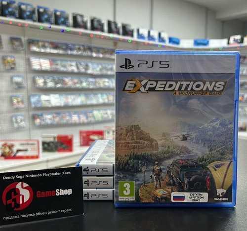 Диск Expeditions A MudRunner Game PS5