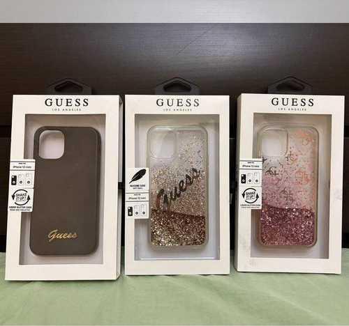 Чехол на iPhone 12 mini guess