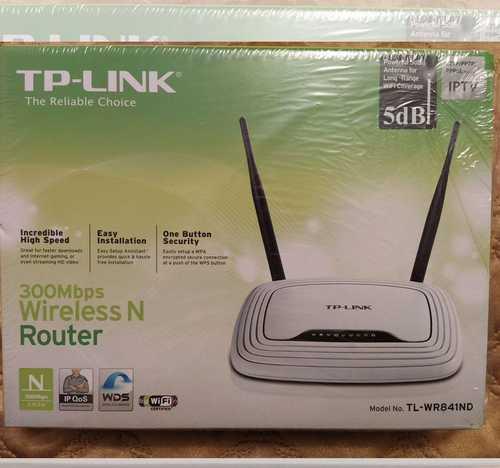 Wi-Fi роутер TP-Link TL-WR841ND