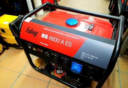 Генератор бензиновый fubag BS 6600 A ES