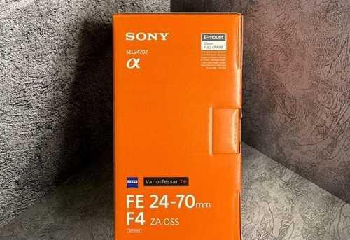 Sony FE Carl Zeiss 24-70mm f/4 ZA OSS Новый