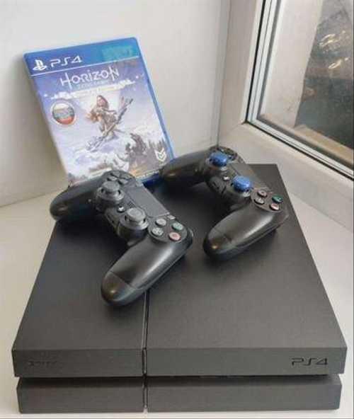 Sony PS4 500gb 2 геймпада