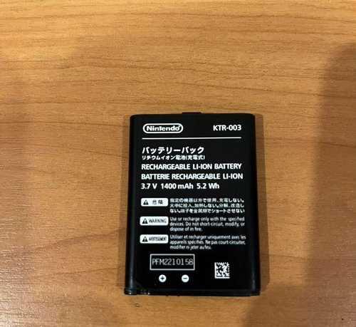 Nintendo 3ds аккумулятор