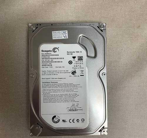 HDD 3.5 Seagate 500Gb 2шт